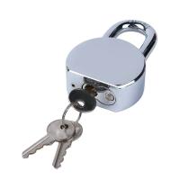 China Rarlux New Design Steel Iron Padlock Anti-cut Round Type Solid Steel Padlock for sale