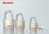 China Best Durable Solid Iron Padlock with Key Arc Type Design Plastic Painted Surface High Safety for sale