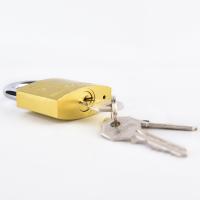 China Rarlux Solid Brass Durable Anti-Rust Waterproof High Security Anti-Theft Outdoor Padlock Custom Logo Option 3 Nickel-Plated for sale