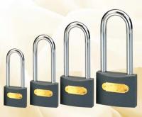 China Rarlux Medium Grey Iron Padlock High Security Master Lock with Long Shackle Key Unlock Way for sale