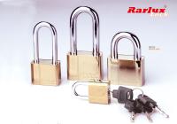 China Rarlux Industrial Safety Lockout Key Operated Anti-theft Solid Iron Padlock 30/35/40/45/50/55/60/70mm Eco-Friendly Durable for sale