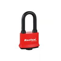 China Rarlux 40-60mm High Security Plastic Cover Padlock Waterproof Solid Iron Padlock Master Lock for sale