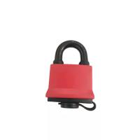 China Rarlux 40-60mm High Security Plastic Cover Padlock Waterproof Solid Iron Padlock Master Lock for sale