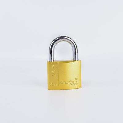 China Rarlux Solid Iron Body Brass Spray-paint European Style Anti-theft Iron Padlock for sale