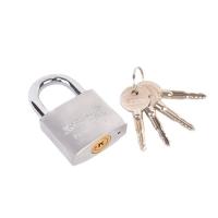 China Rarlux Industrial Safety Durable 32-75mm High Security Nickel Plated Thick Type Crossed Key Brass Cylinder Iron Lockout Padlock for sale