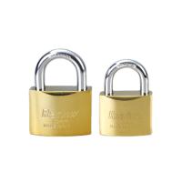 China Rarlux 20-75mm Security Padlock Eco-Friendly Candado De Hierro High Quality Gold Plated Iron Padlock for sale