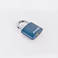 China Rarlux High Security Eco-Friendly Durable Blue Iron Padlock Key Operated ISO9001 & ISO14001 Certified 38-75mm Sizes for sale