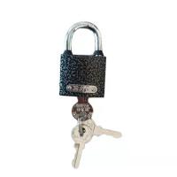 China 20-75mm Solid Iron Body with Plastic Painted Surface Waterproof Painted Iron Padlock for sale