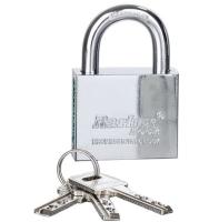 China Rarlux Durable Pin Tumbler 30-70mm Industrial Safety High Security Anti-rust Iron Body Chrome Plated Square Padlock Nickel for sale