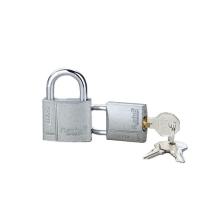 China Rarlux Durable Key Operated Industrial Safety Lockout Padlock 20-75mm Solid Iron Silver Shiny Spray Painted High Safety for sale