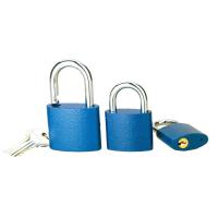 China Rarlux 38-75mm Anti-Theft Iron Body Master Lock Blue Painted Padlock with Brass or Iron Keys for sale