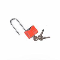 China Rarlux 25mm Long Shackle Hardened Steel Eco-Friendly Colorful Rhombic Chrome Plated Iron Padlock Solid Brass Cylinder Steel Key for sale