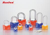 China 25mm Waterproof Padlock Short Shackle Colorful Chrome Plated Body Solid Brass Cylinder Steel Key Iron Padlock RARLUX LXCP25-60 for sale