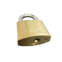 China 20mm Durable High Quality Brass Cylinder Spray-paint Arc Type Iron Padlock with 3 Keys ISO9001 Certified for sale