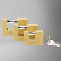 China Rarlux 50-90mm High Security SOLID PADLOCK Shackle in Chrome Plated Best Padlock Brass Rectangular Padlock for sale