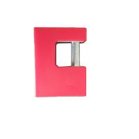 China Rarlux Manufacturer Wholesale Safety Heavy Duty Iron Padlock Colored Plastic Covered High Security Rectangular Padlock for sale