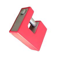 China Rarlux Best Sale Waterproof Padlock Plastic Covered Anti-cut Rectangular Padlock for sale