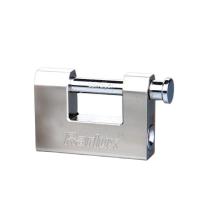 China Rarlux High Quality  Nickel-plated Iron Anti-cut Padlock Vane Keys Rectangular Padlock for sale