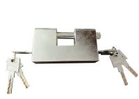 China Rarlux Heavy Duty Padlock Double Locking System Rectangular Padlock Hardened Stainless Steel Padlock for sale