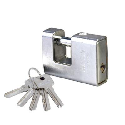 China Rarlux Top Security Anti-cut Body Steel Armored Covered Rectangular Padlock Model 095 Zhejiang for sale