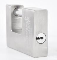 China Rarlux Top Security European Heavy Duty Stainless Steel Padlock Top Security Rectangular Padlock for sale