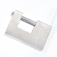 China Rarlux Top Security European Heavy Duty Stainless Steel Padlock Top Security Rectangular Padlock for sale