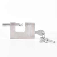 China Rarlux 304 Stainless Steel Key-Unlock Rectangular Padlock Durable Anti-Theft and Waterproof Candado for sale