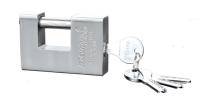 China Rarlux 304 Stainless Steel Key-Unlock Rectangular Padlock Durable Anti-Theft and Waterproof Candado for sale