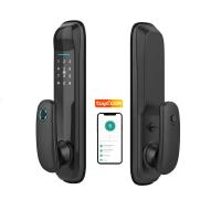 China Smart Electronic Lock Fingerprint Durable Eco-Friendly Anti-Theft Design 5050 Body Aluminum Alloy Tuya Compatible Password for sale