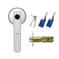 China Tuya Smart Lock Fingerprint Password Card Key for Unlock-Durable Aluminum Alloy Auto Lock Door Handle Smart Home Security for sale
