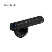 China Tuya  Smart Lock Electronic Keypad Entry Door Auto Lock Password Smart Handle Fingerprint Door Lock for sale