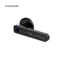 China Tuya  Smart Lock Electronic Keypad Entry Door Auto Lock Password Smart Handle Fingerprint Door Lock for sale