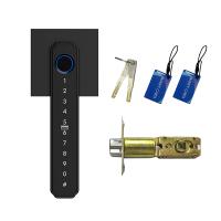 China Tuya  Smart Lock Electronic Keypad Entry Door Auto Lock Password Smart Handle Fingerprint Door Lock for sale
