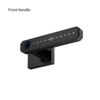 China Tuya  Smart Lock Electronic Keypad Entry Door Auto Lock Password Smart Handle Fingerprint Door Lock for sale