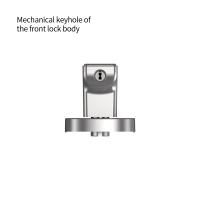 China Tuya Smart Lock Durable Aluminum Alloy Auto Entry Door with Fingerprint Password Card and for Easy Installation for sale