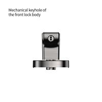 China Tuya Smart Lock Fingerprint Password Key Durable Aluminum Alloy Construction Auto Lock Easy Installation Door Lock for sale