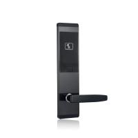 China Hot Selling Waterproof Polished Stainless Steel Smart Hotel Lock with Card & Key Unlock Portable Door Lock RF2020 for sale