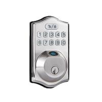 China Electronic Keypad Entry Aluminum Alloy Front Door Anti Peeking Auto Lock Password Smart Deadbolt Door Lock RARLUX K6 for sale
