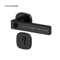China Tuya  Smart Lock Electronic Keypad Entry Door Auto Lock Password Smart Handle Fingerprint Door Lock for sale
