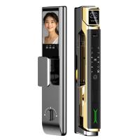 China Factory Selling Smart Finger Print Padlock Lock Security Smart WiFi Automatic 3D Face Recognition Door Lock Smart Padlock for sale