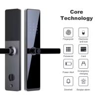 China RARLUX SE Home Security Smart Fingerprint & Key Padlock with WiFi Tuya APP Digital Door Lock for sale