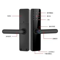 China Home Security WIFI Tuya APP Smart Fingerprint Padlock Digital Intelligent Electric Door Lock Key Aluminum Alloy Your Home System for sale