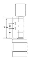 China TTLock RARLUX LVD11 Smart Door Lock Cylinder TT Lock App Unlock Anti-Theft Easy Installation Anti-Rust Multi-Color Home/Office for sale
