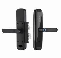 China Tuya Smart Lock Biometric Fingerprint Recognition Home Safety Electric Digital Big Gate Face ID Key Unlock Cerraduras Padlock for sale