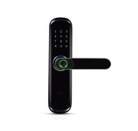 China Home Safety Aluminum Alloy Durable Face ID Electric Digital Room Door Tuya Biometric Fingerprint Lock Anti-Theft Password Card for sale
