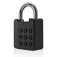 China IP67 Waterproof Eco-Friendly Security Smart Fingerprint Padlock Zinc Alloy+ABS for Fingerprint Password with 20 Fingerprints for sale
