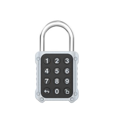China IP67 Waterproof Eco-Friendly Security Smart Fingerprint Padlock Tuya App for School Locker Zinc Alloy+ABS 304 Stainless Steel for sale
