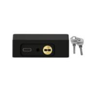 China Multi-Mode RARLUX GS55S Smart Fingerprint Padlock Hardened Shackle IP66 Waterproof 100 Fingerprint Capacity Enhanced Security for sale