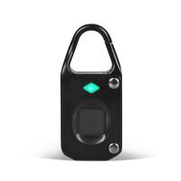 China Hot Selling RARLUX DBX80 Zinc Alloy Durable Fingerprint Padlock Hardened Shackle Travel Luggage Security Gym/School Lockers for sale