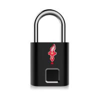 China Hot Selling Durable Biometric 10 Fingerprints TSA Smart Fingerprint Padlock Custom Luggage Security with Travel Luggage for sale